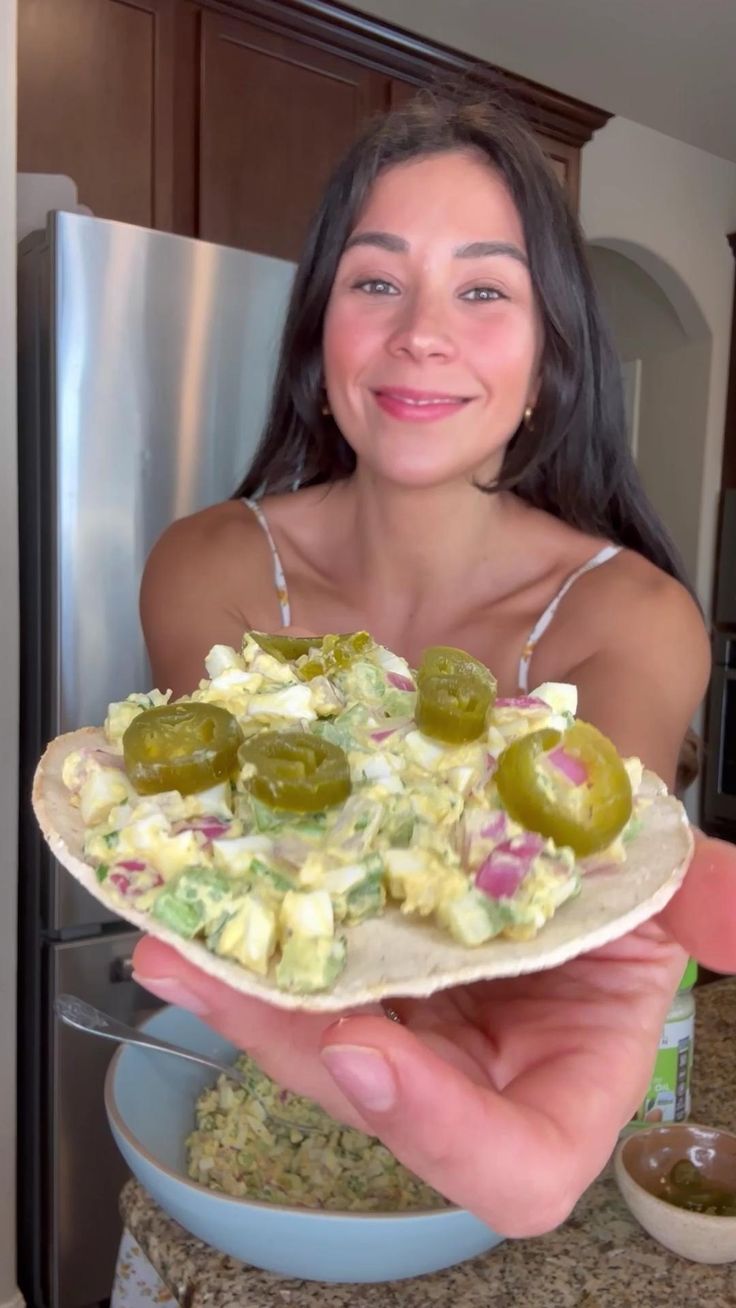 Creamy Egg Salad Video Healthy Lunch Recipes Nutrition Recipes Dinner Recipes