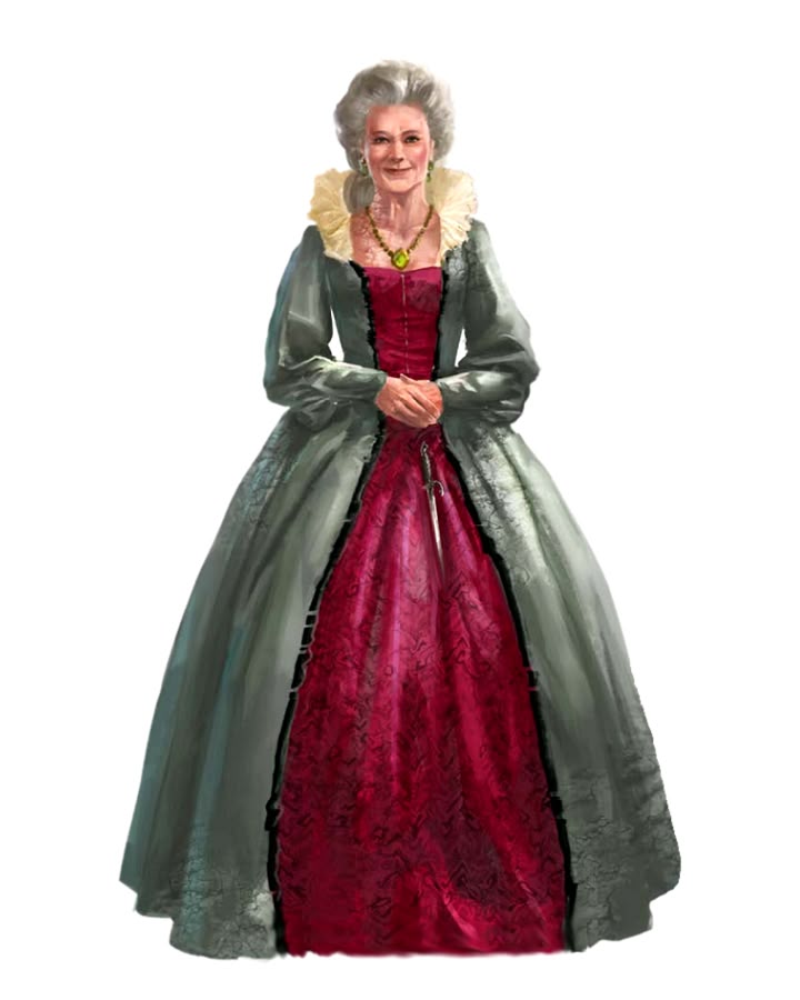Old Female Human Aristocrat Rogue Pathfinder Pfrpg Dnd Dandd 3 5 5th Ed