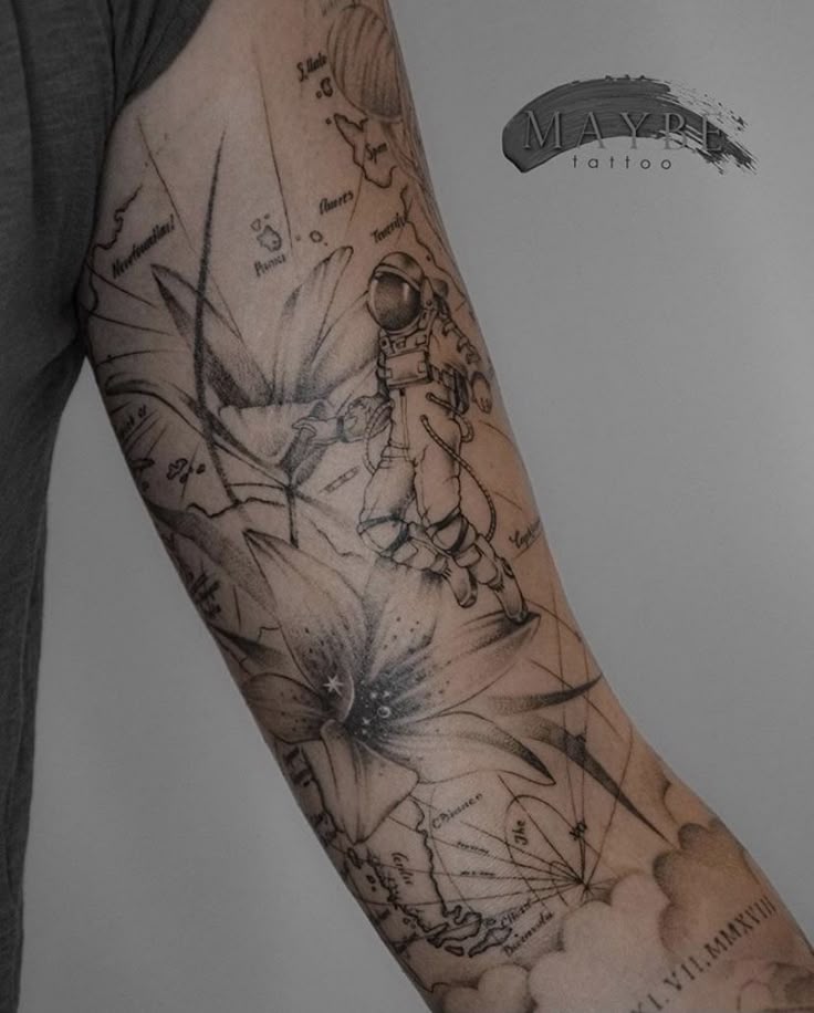 Пин от пользователя Gisela Godoy на доске Garden Tattoo Sleeve Татуировка на боку Татуировка