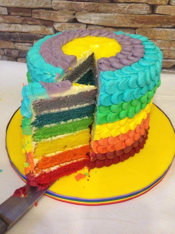 Rainbow Cake Cake Rainbow Cake Birthday Cake