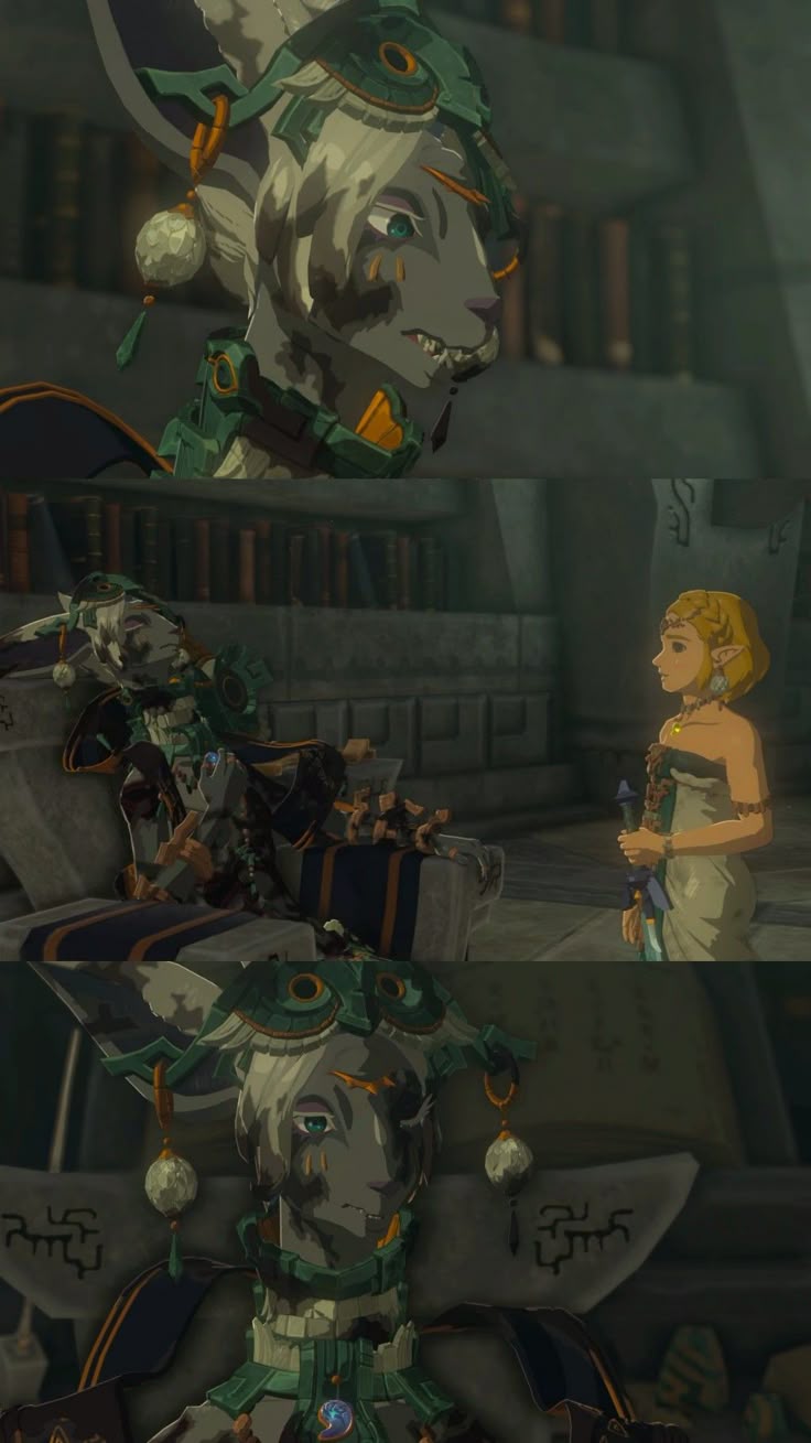 Totk Mineru And Zelda In 2023 Legend Of Zelda Breath Of The Wild Legend