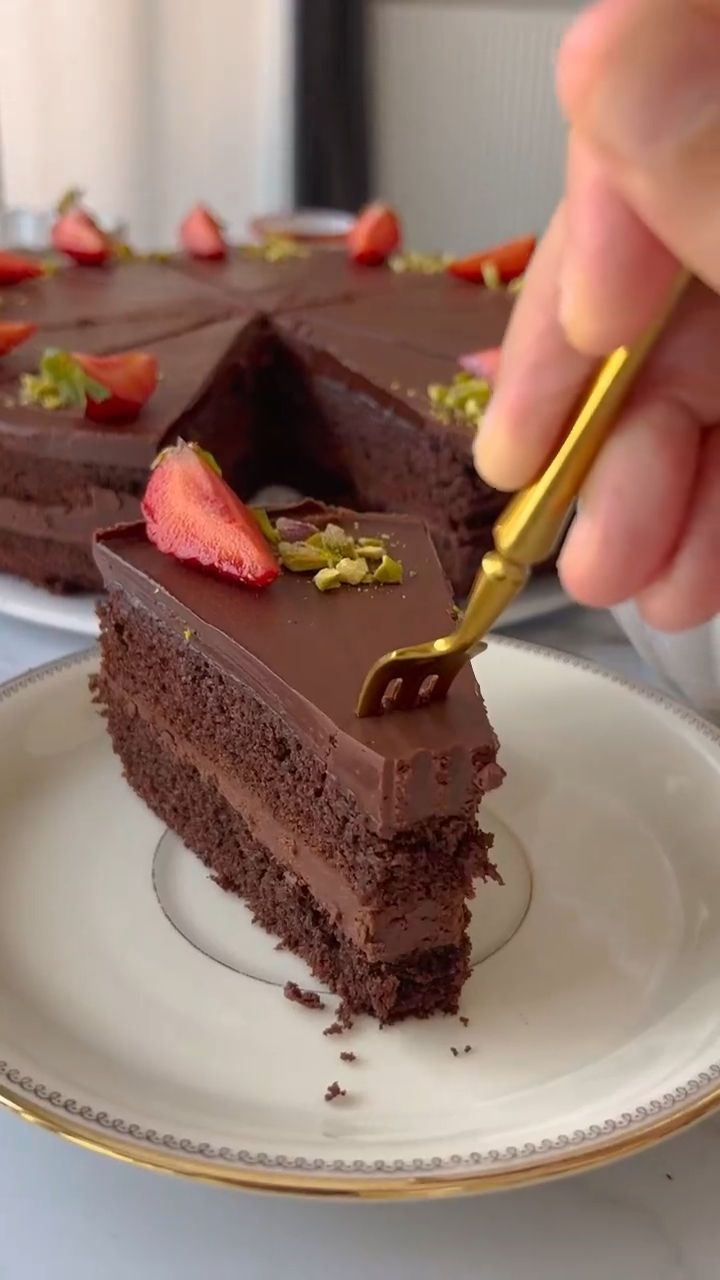 Chocoholics Paradise Dive Into The Decadence Of Chocolate Cake The