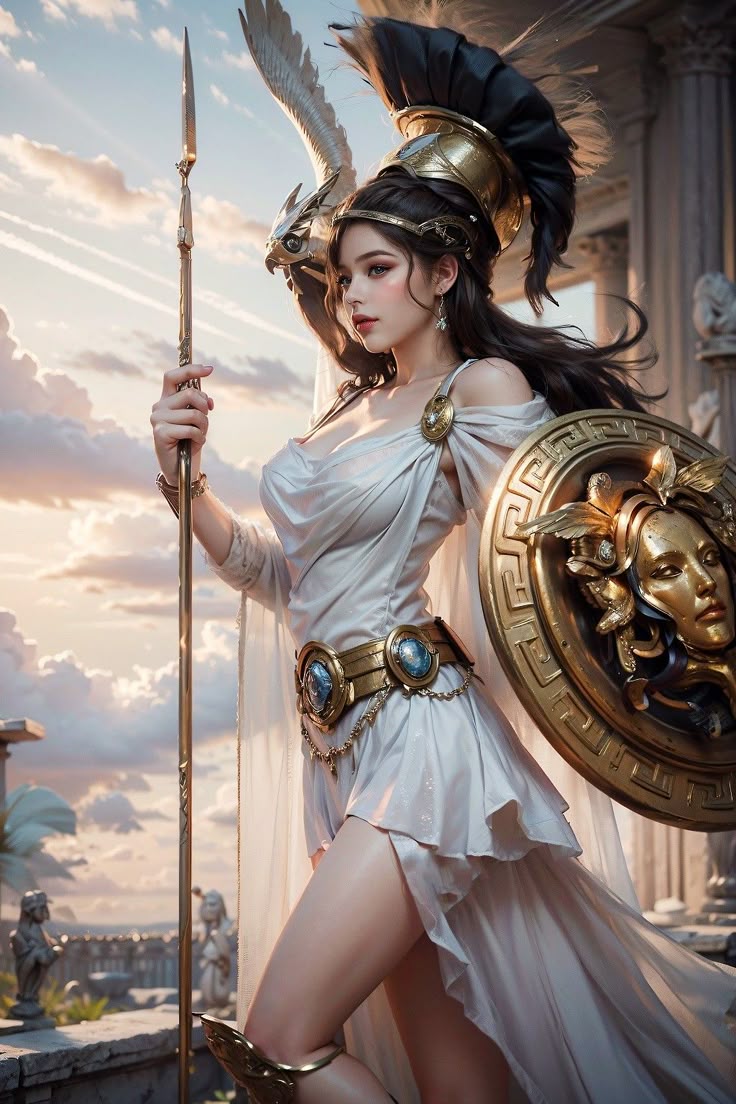 Pinterest Athena Greek Goddess Athena Goddess Warrior Woman