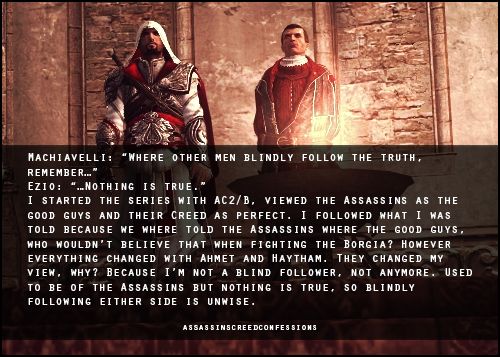Assassins Creed Confessions Creed Assassins Creed Assassian Creed
