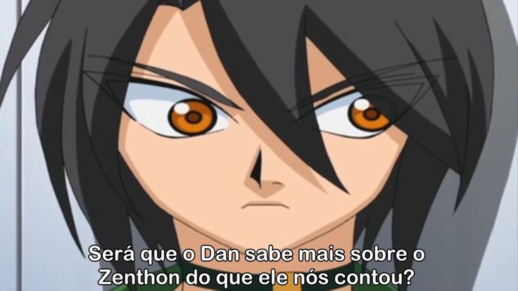 Bakugan Battle Brawlers Anime Character With Black Hair And Brown Eyes