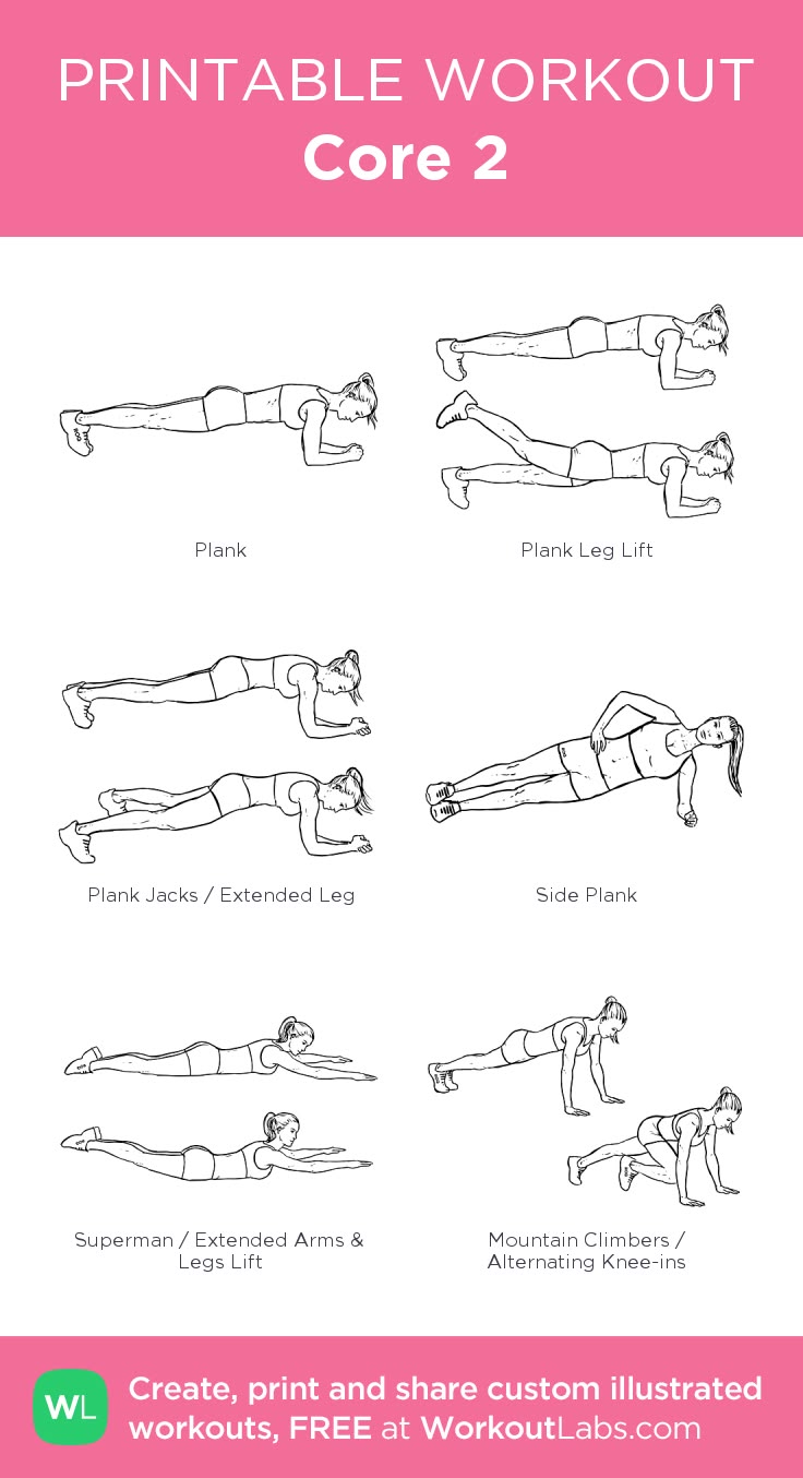 Core 2 My Visual Workout Created At • Click Through To