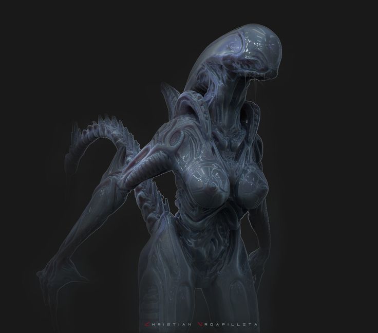 Artstation Female Xenomorph Christian Urdapilleta Female Xenomorph Alien Female Xenomorph