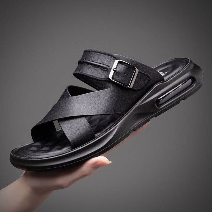 Comfortable Leather Mens Casual Shoes Soft Flat Sandals Mcsx07 Casual Leather Shoes Casual