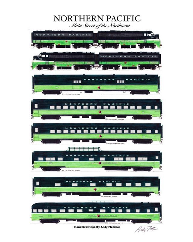 The Northern Pacific North Coast Limited Heads To Staples Mn
