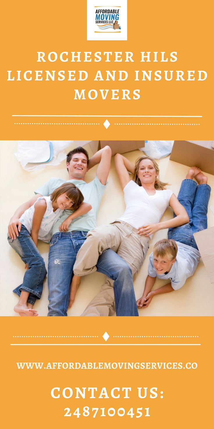 Affordable Moving Services | Rochester Hils Licensed And Insured Movers ... Affordable Moving Services | Rochester Hils Licensed And Insured Movers ...
