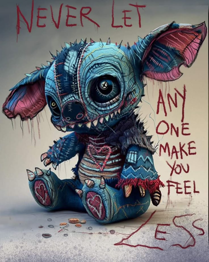 Never Let Anyone Make You Feel Less | Lilo and stitch drawings, Dark ... Never Let Anyone Make You Feel Less | Lilo and stitch drawings, Dark ...