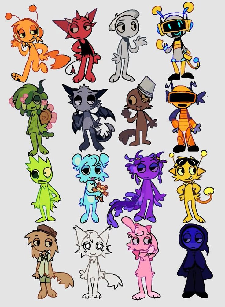 Pin By H4ppy Fr3sh On Sprunki In 2024 Cartoon Drawings Cute Drawings Character Design