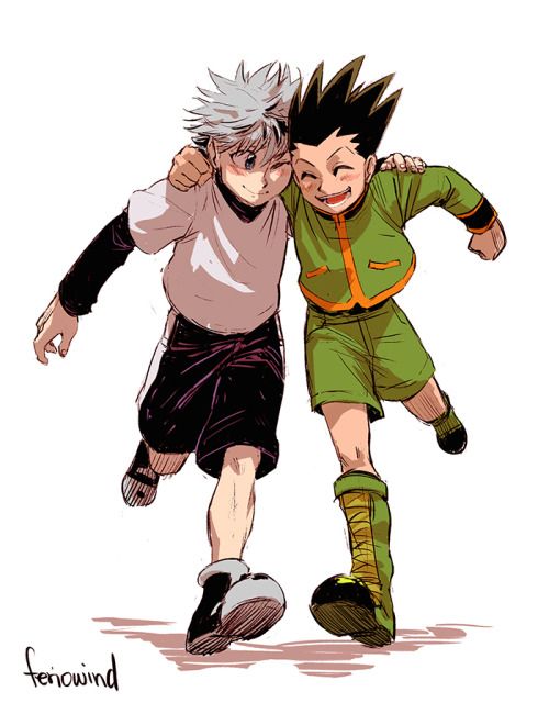 Gon And Killua Best Friends Forever Hunter Anime Hunter X Hunter Killua Mangá