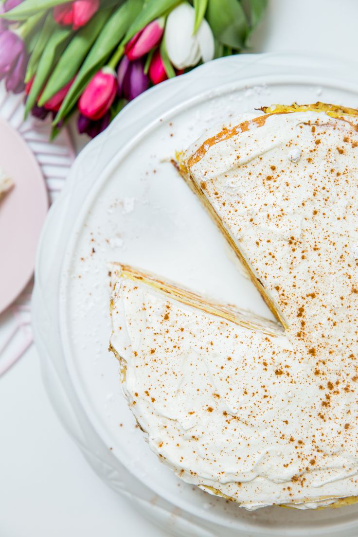 Delicious Crepe Layer Cake Layer Cake Delicious Cake