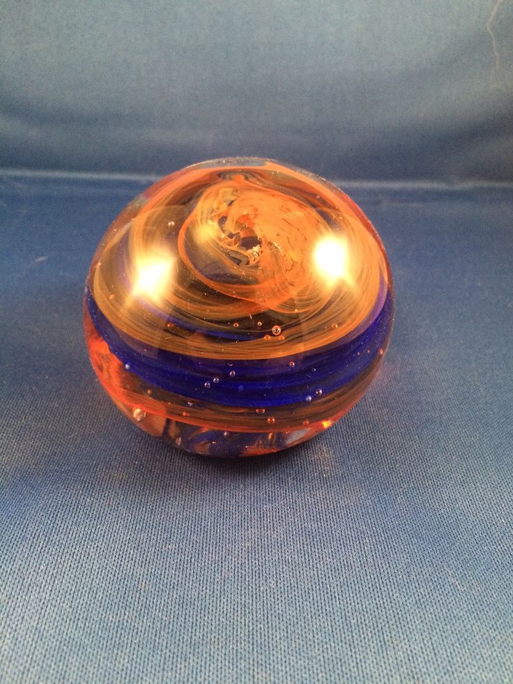 Hand Blown Glass Paperweight Blown Glass Paperweight Glass Paperweights Glass Blowing