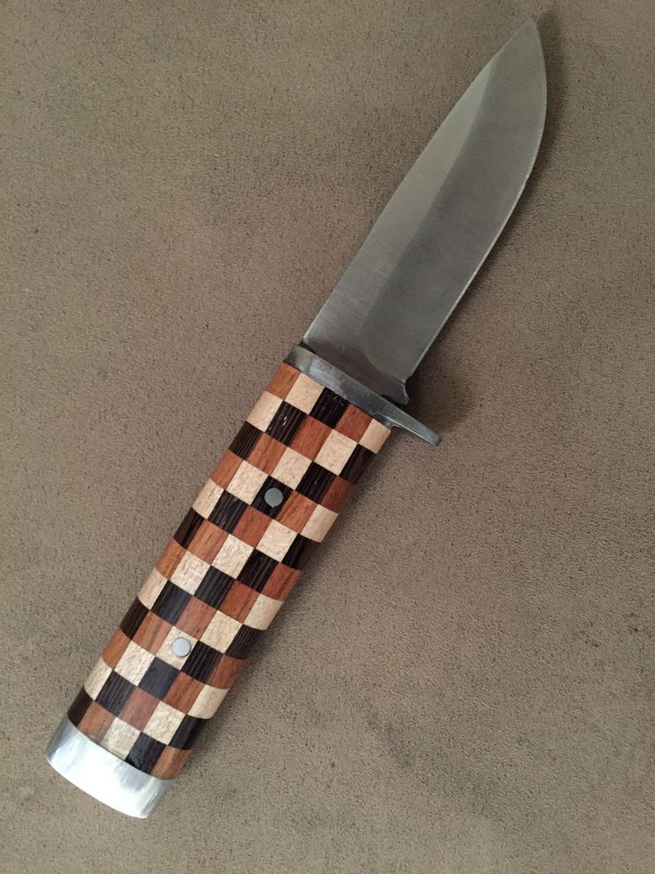 Knife handle made of Wenge, Jatoba, and Maple. | Knife handle making ... Knife handle made of Wenge, Jatoba, and Maple. | Knife handle making ...