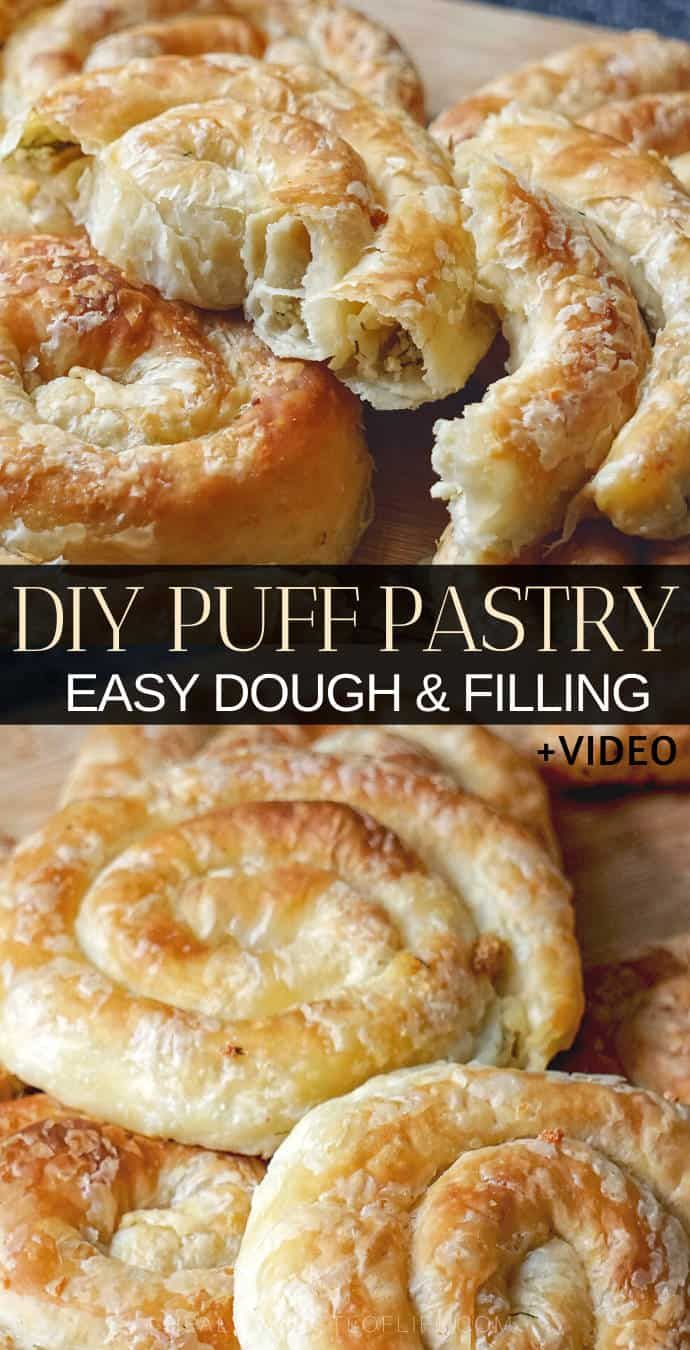 Easy Homemade Puff Pastry Recipes With Savory Or Sweet Filling An Easy Puff Pastry Recipe Made