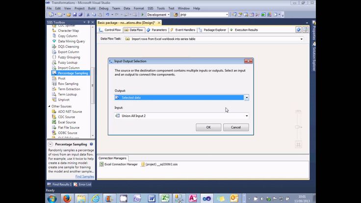 Sql Server Integration Services Ssis Part 3 Basic Transformations Sql Server Integration