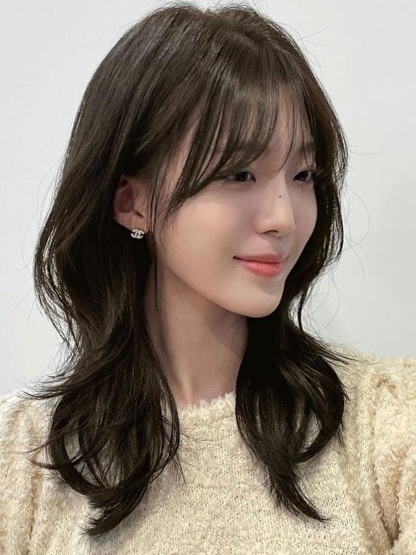 45 Trendy Korean Shoulder Length Hairstyles And Haircuts To Inspire You Hair Inspiration Long