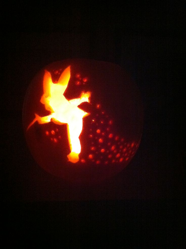 Tinkerbell Pumpkin Tinkerbell Pumpkin Pumpkin Carving Tinkerbell