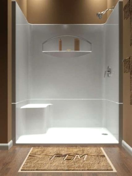 One Piece Shower The Idea Of A One Piece Shower Insert Will Appeal To Those Who Like Bathroom