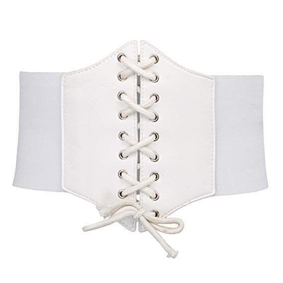Grace Karin Lace Up Cinch Belt Tied Corset Elastic Waist Belt In 2024