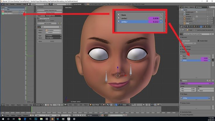 How To Add Drivers To Shape Keys Blender Beginners Guide Video Game Development Blender