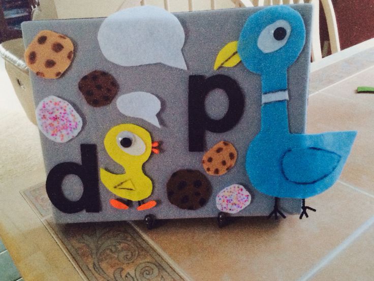 Felt Board Pieces Supporting The Duckling Gets A Cookie By Mo Willems Mo Willems February