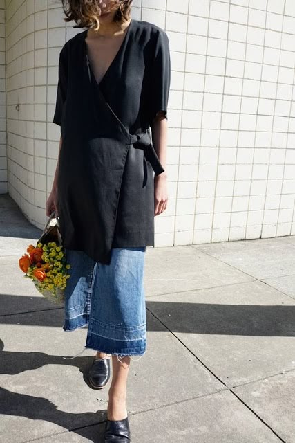 Inspiring Womens Clothing Layerd Look Dimanche Наряды Кимоно стиль Одежда