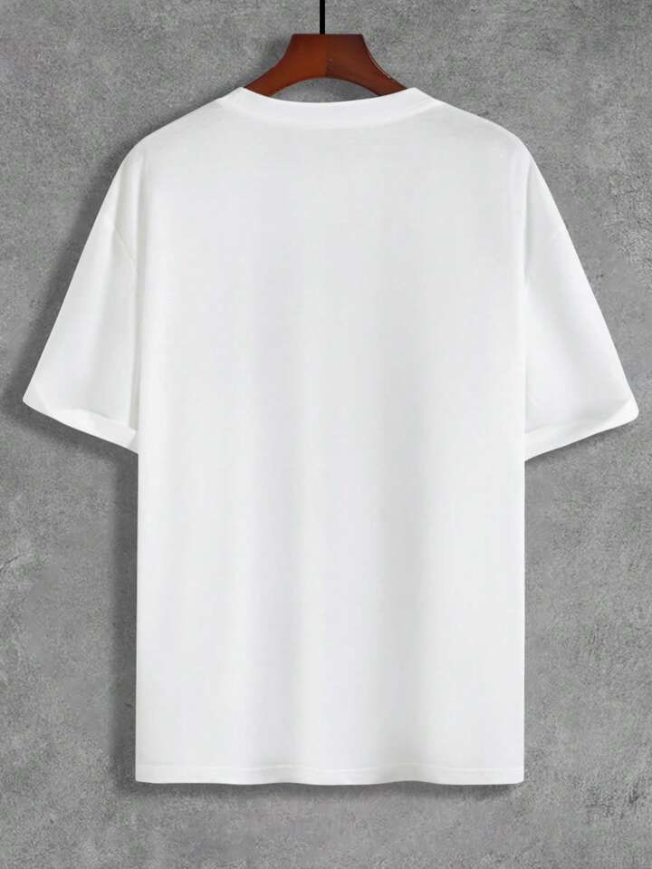 Manfinity Hypemode Camiseta Holgada Para Hombre Con Estampado De Oso