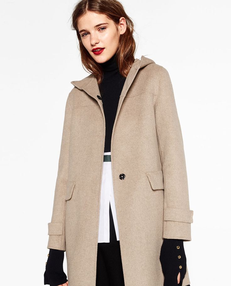 Wool Coat Coats Outerwear Woman Zara United States Perfect Coat Zara