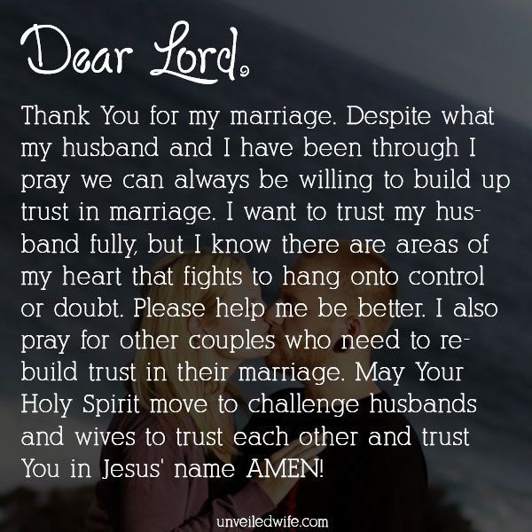 Prayer Rebuilding Trust In Marriage Marriage After God Marriage Prayer Prayers For My