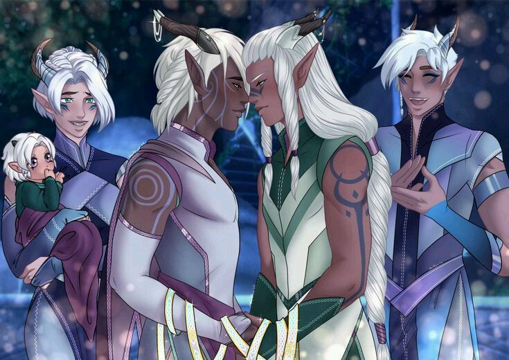 Dragon Prince Runaan And Ethari Dragon Princess Prince Dragon Prince Art