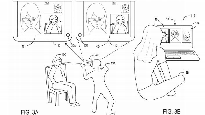 Microsoft patent hints at a dual-screen mobile device for video calling ... Microsoft patent hints at a dual-screen mobile device for video calling ...