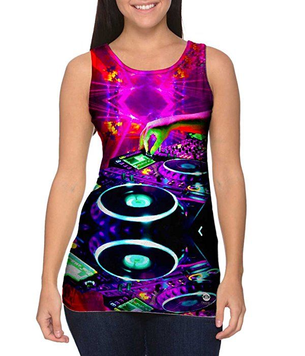 Yizzam Edm Make Me Dance Tshirt Womens Tank Top Tank Tops Women Rave Tops Women