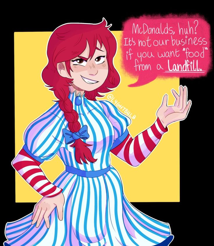 Wendys Be Roasting In The Comment Too Wendys Fanart Wendys Girl Wendys Twitter