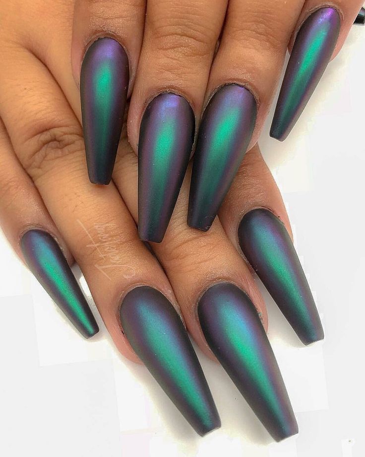 Themeanestwitch Mermaid Nails Beautiful Nails Coffin Nails Designs