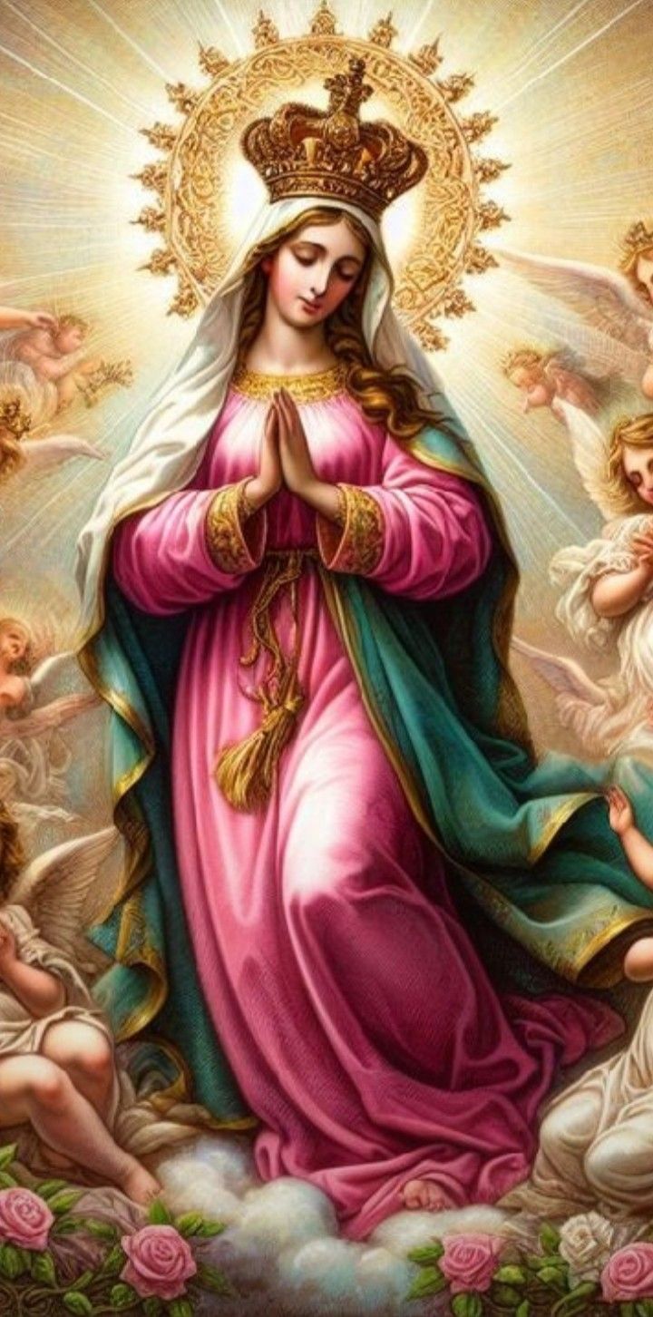 Pin By Anna On Immagini Blessed Mother Statue Mother Mary Pictures Mother Mary Images