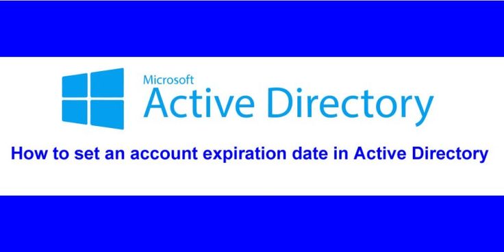 Set Account Expiration Date In Active Directory