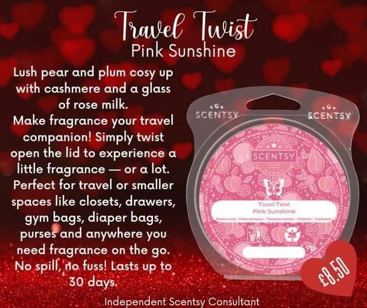 Scentsy Valentines Day Collection 💕 Scentsy Rose Milk Fragrance Wax