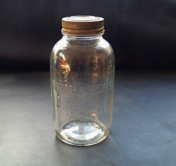 Large Kilner Jar Vintage 1950s Lidded Glass Like Mason Jar | Etsy ... Large Kilner Jar Vintage 1950s Lidded Glass Like Mason Jar | Etsy ...