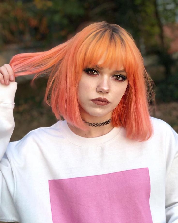 Haarfarben Orange Best Of Die Besten 25 Orange Haarfarben Ideen Auf