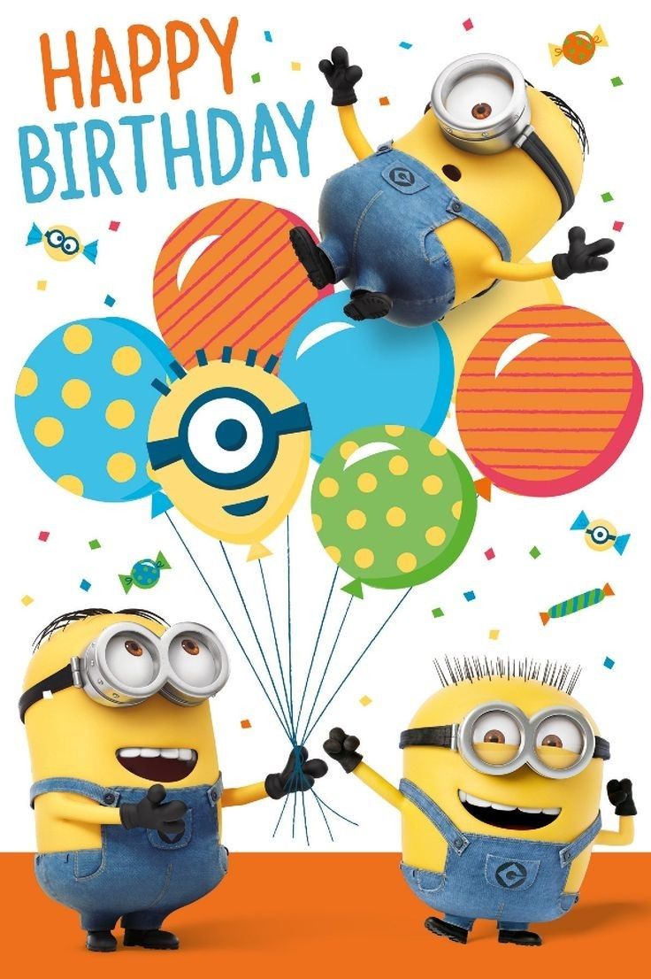 Pin By Floriana Fontanella On Festa Di Compleanno Happy Birthday Minions Minion Birthday