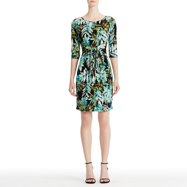 Flattering50 Top 10 Dress Styles For Women Over 50 Printed Jersey