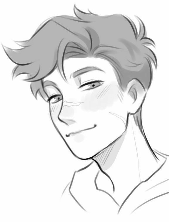 Pin By Cameron Braender On Anime Drawings Tutorials Male Face Drawing Drawing People Art