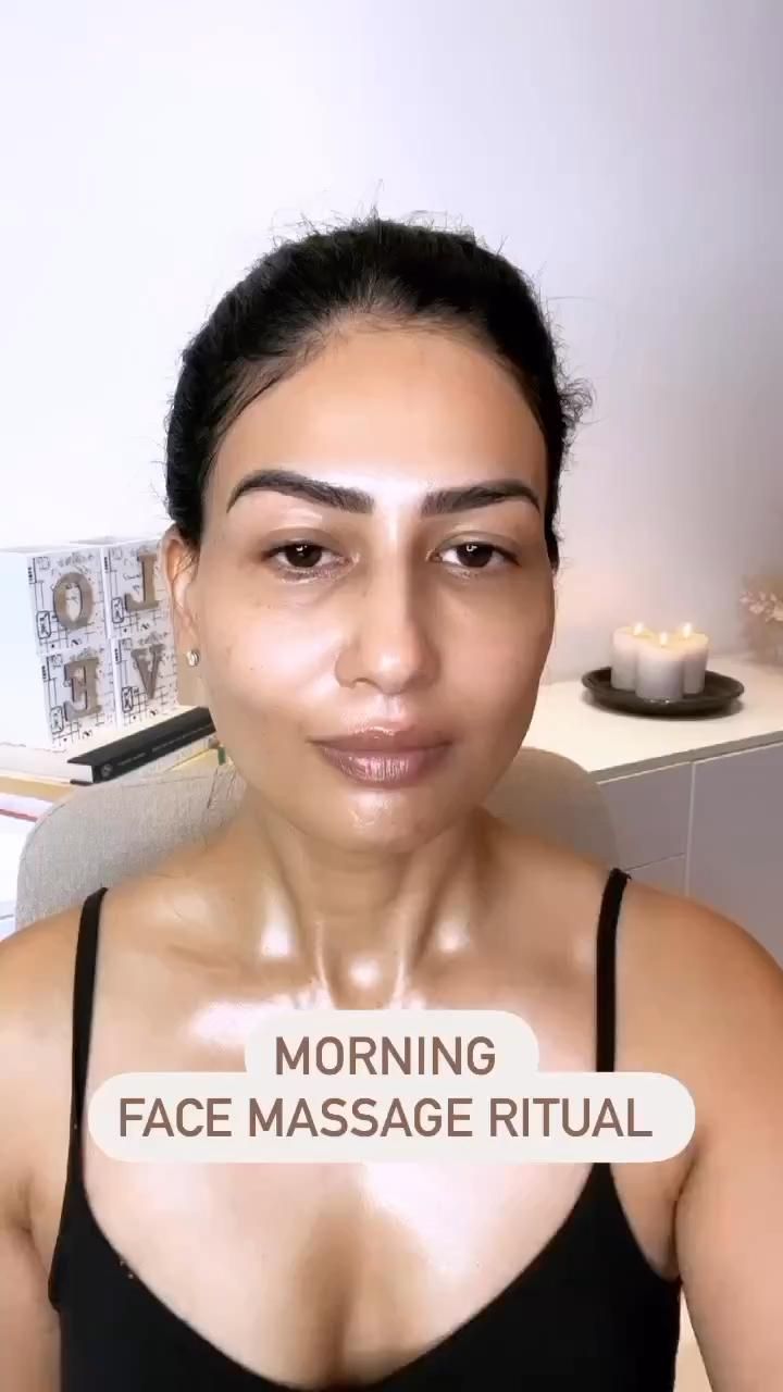Face Massage Face Oil Video Facial Massage Techniques Face Massage Face Yoga Facial Exercises