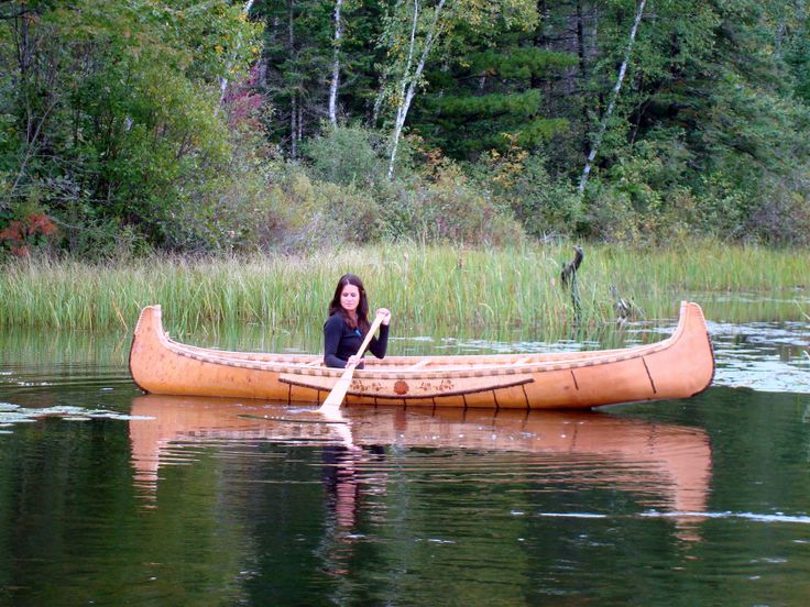 Rice Creek 022 Birch Bark Crafts Cedar Strip Canoe Birch Bark Baskets Eastern Woodlands