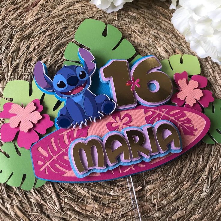 Flor Tobal Chin On Instagram Stitch ๐บ โข โข โข Detalles Hechoconamor Toppercake