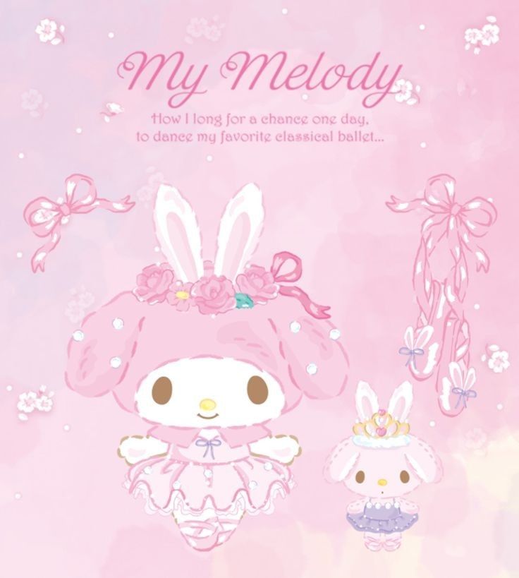 Pin By Tempo Yan On My Melody & Kuromi My Melody Wallpaper Melody Hello Kitty Sanrio Wallpaper