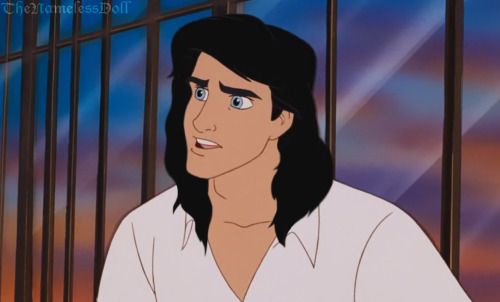 Eric With Longer Hair By Thenamelessdoll With Images Disney Princes Disney Long Hair